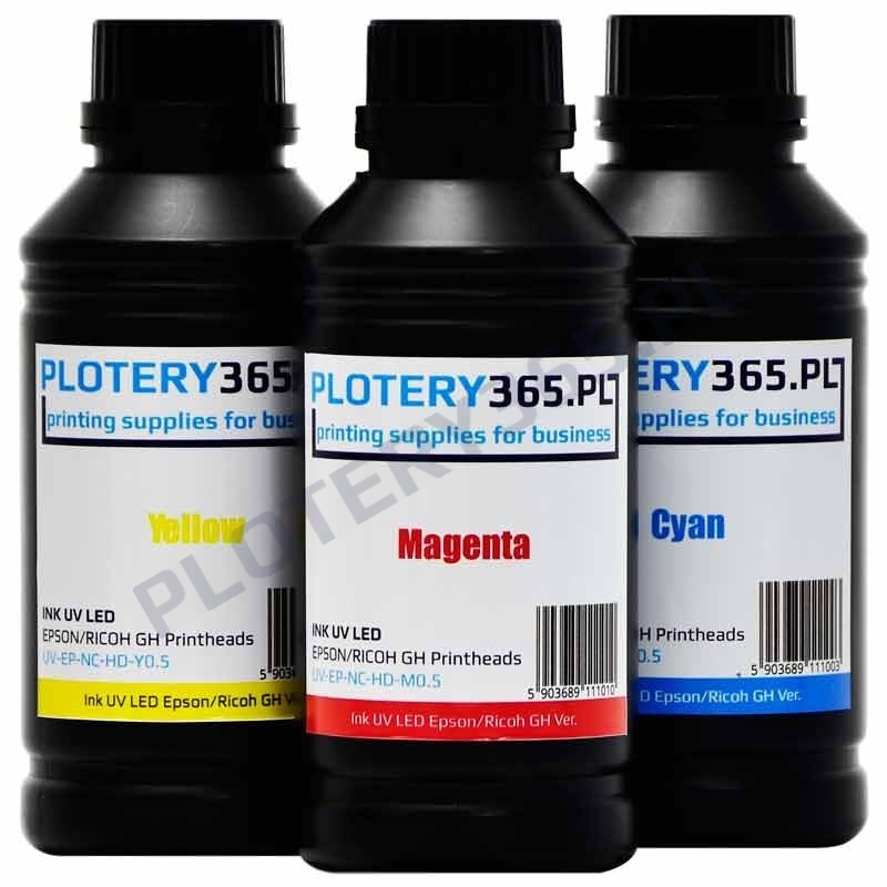 UV Ink for UV LED Printers 500ml UV Ink for Epson and Ricoh heads Varnish