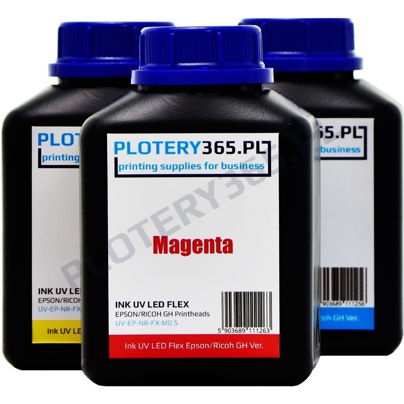 UV flexible UV LED ink for Epson Ricoh GH2220 heads yellow