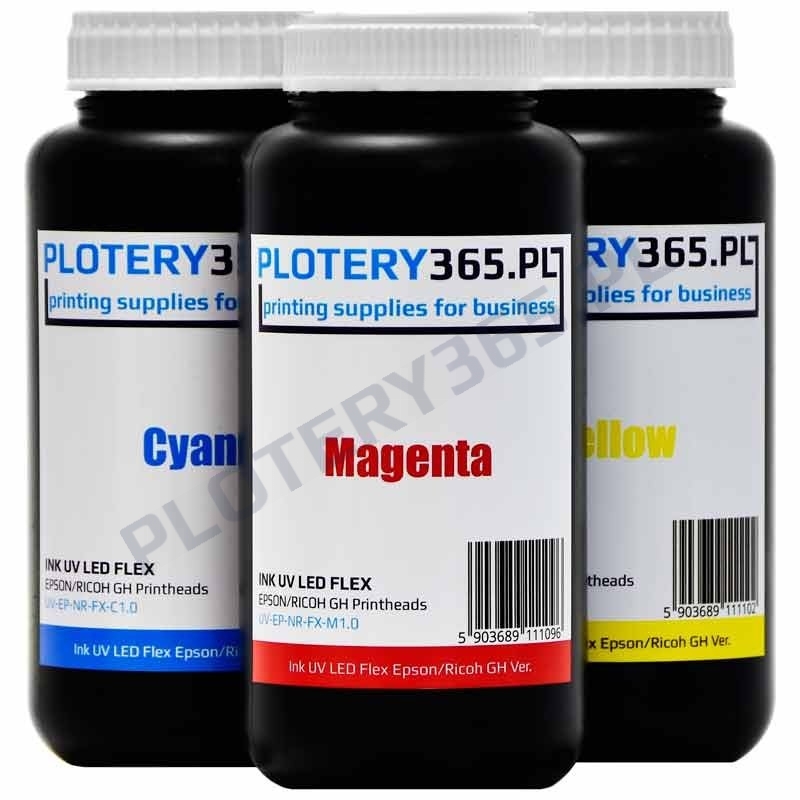 Flexible LED Ink Flexi UV LED UV Ink 1000ml UV Yellow For Epson and Ricoh