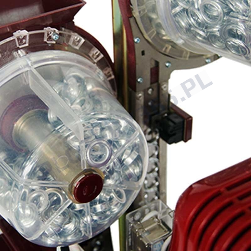 Plastic banner eyelets / 13mm eyelet machine