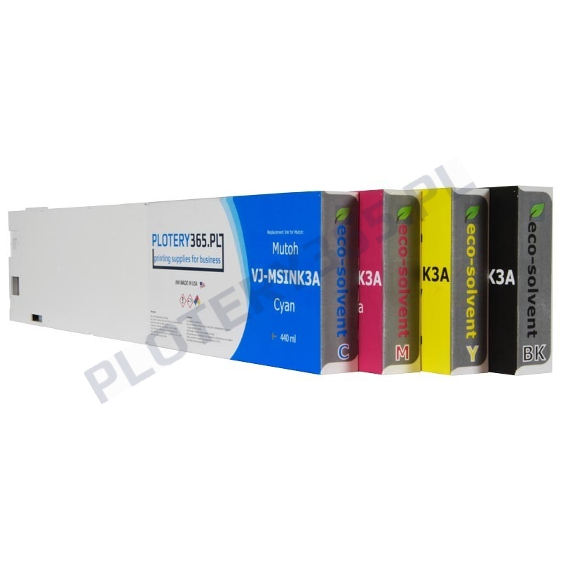 Eko Solvent Ink STS Mutoh for Mutoh printers 440ml Yellow