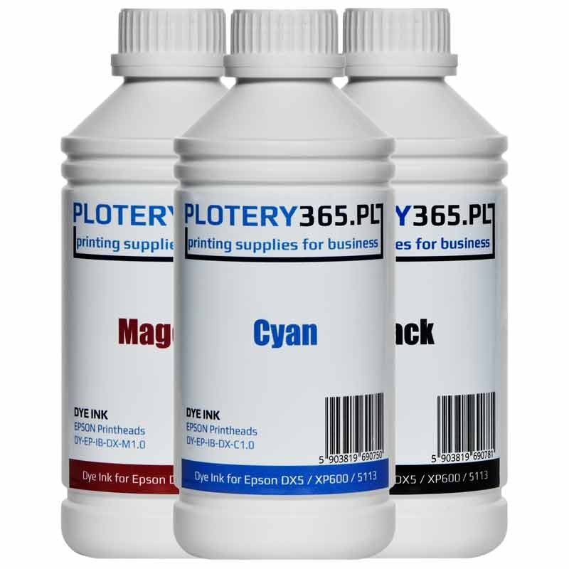 Water-based dye ink for printers with Epson DX5, TX800, 5113 printheads ...